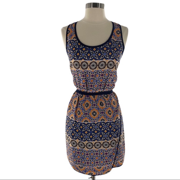 Bar III | Dresses | Bar Iii Sleeveless Scoop Neck Wrap Mini Dress ...